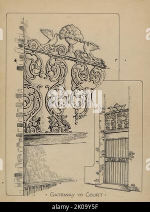 Iron Work, c. 1936 Stock Photo - Alamy
