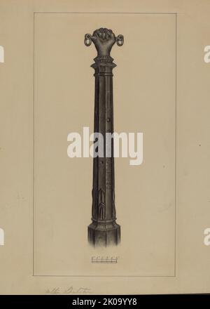 Hitching Post, c. 1937 Stock Photo - Alamy