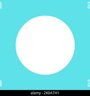 Very simple round border frame background Stock Photo - Alamy