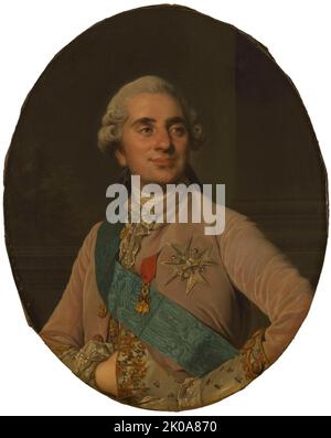 This portrait of Louis XVI by Joseph-Siffrein Duplessis portrays the ...