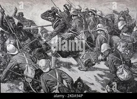 Battle of El Teb, 1884 Stock Photo - Alamy