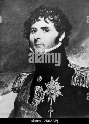 Karl XIV Johan (1763-1844), kung av Sverige och Norge, gift med Desirée ...