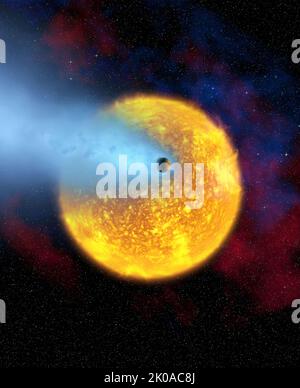Exoplanet HD 209458 Stock Photo - Alamy