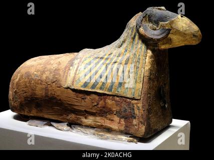 The ram-god KHNUM is the creator of life, which he does on his potter's ...