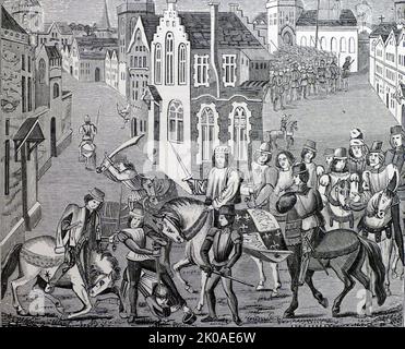 Wat Tyler was a leader of the 1381 Peasants' Revolt in England. He was ...