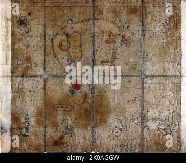 Choson, Map of Joseon Era Korea. Circa 1750 - 1800 Stock Photo - Alamy