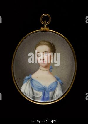 Portrait of a young woman, between 1700 and 1750 Stock Photo - Alamy