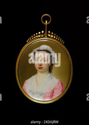 Portrait of a young woman, between 1700 and 1750 Stock Photo - Alamy
