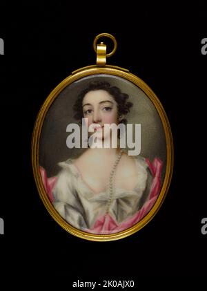 Portrait of a young woman, between 1700 and 1750 Stock Photo - Alamy
