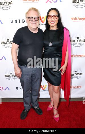 Hollywood, California, USA. Joyce Chow, founder of the iHollywood Film ...