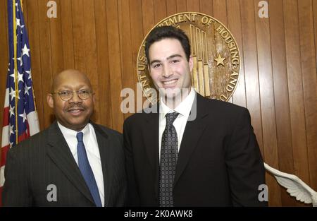 Secretary Alphonso Jackson with Henry Clay Miller - Secretary Alphonso ...