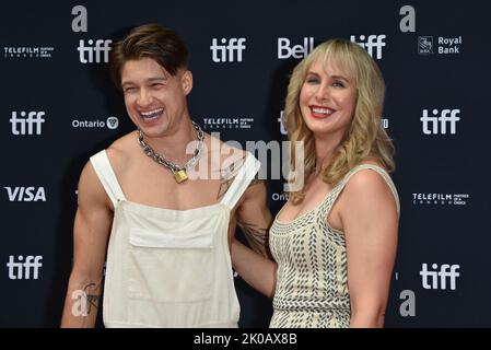 Marval A Rex and Zackary Drucker arrives at the premiere of Biosphere ...