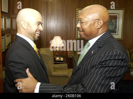 Secretary Alphonso Jackson with Darryl Bell - Secretary Alphonso ...