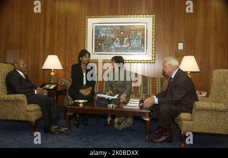 Secretary Alphonso Jackson with Anthony and Mary Anne Sansone ...