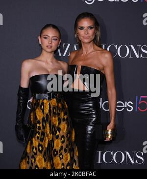 Leni Klum and Heidi Klum attend 2022 Harper's Bazaar ICONS ...