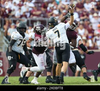 Texas A&M defensive lineman Shemar Turner (DL37) poses for a portrait ...