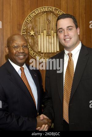 Secretary Alphonso Jackson with James Norton - Secretary Alphonso ...