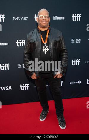 Terence Blanchard attends the premiere of "The Woman King" at Roy Thomson Hall during the 2022 ...