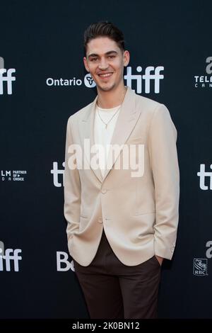 Hero Fiennes Tiffin attends a photo call for The Ministry of ...