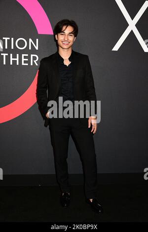 Kio Cyr attends Bloomingdale's 150th Anniversary and Harper's BAZAAR ...