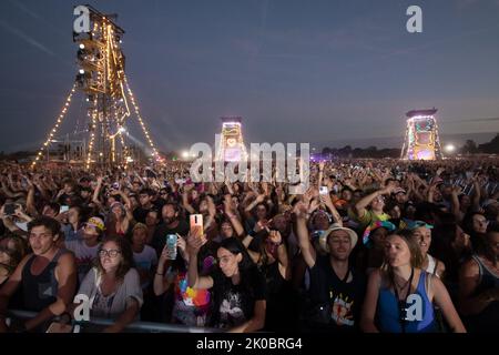 Bresso, Italy. 10th Sep, 2022. Lorenzo Jovanotti Cherubini on stage in ...