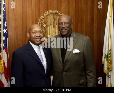 Secretary Alphonso Jackson with Lou Gossett, Jr.. Secretary Alphonso ...
