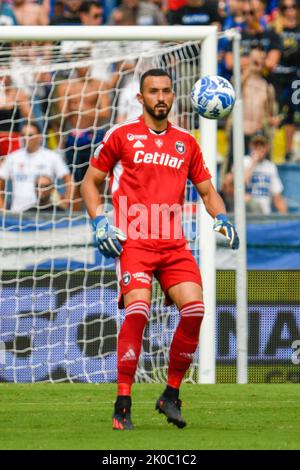 Pisa, Italy. 10th Sep, 2022. Players of Pisa line up during AC Pisa vs ...