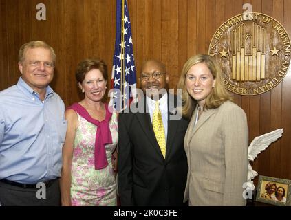 Secretary Jackson with Barnett Family. Secretary Jackson with Barnett ...