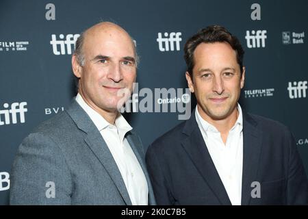 Searchlight Pictures president Matthew Greenfield, writer Tony McNamara ...
