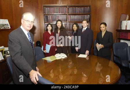 General Counsel Richard Hauser with Staff. General Counsel Richard ...