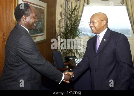 Deputy Secretary Alphonso Jackson with A.J. Odera. Deputy Secretary ...