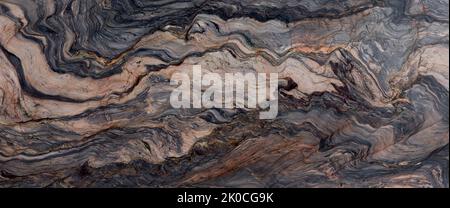 Explosion blue - natural granite stone texture, photo of slab. Stylish ...