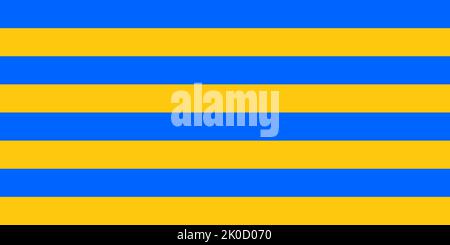 The traditional flag of the city of Salisbury the English city Stock ...