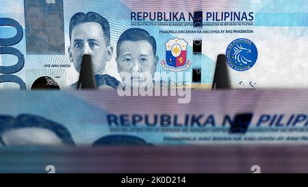 Philippines money Philippine Peso money pack 3d illustration. PHP ...