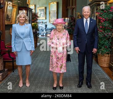 President Joe Biden and first lady Jill Biden watch fireworks from the ...