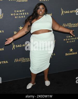 Nicole Byer arrives at The Hollywood Reporter and SAG-AFTRA's EMMY ...