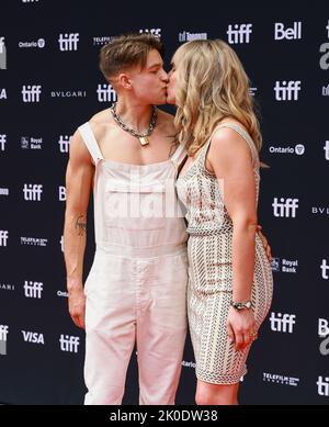 Marval A Rex and Zackary Drucker attends the"Biosphere" Premium Showing ...