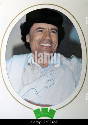 Muammar Gaddafi (1942 – 20 October 2011), Colonel Gaddafi, was a Libyan ...