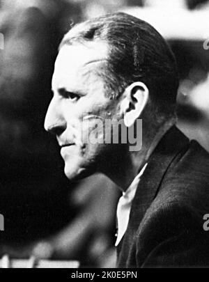 Ernst Kaltenbrunner (1903 - 1946), Austrian SS official during the Nazi ...