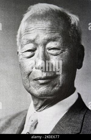 Syngman Rhee Syngman Rhee (1875 – 1965) South Korean politician, the ...