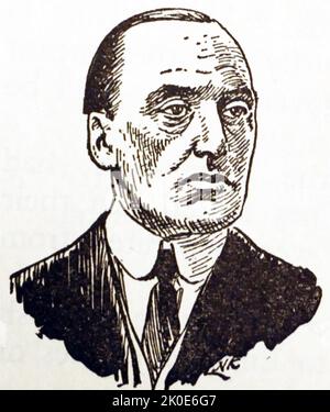 Sir Edward Carson (1854 - 1935). He led the Northern Irish Resistance ...