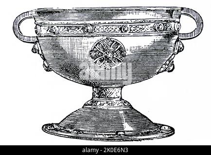 The Ardagh Chalice in the National Museum of Ireland, Archeology ...
