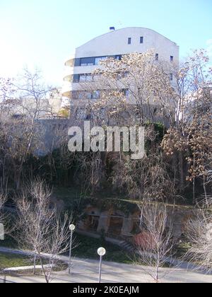 Old city buildings in Terrassa, Spain. City panorama Stock Photo - Alamy