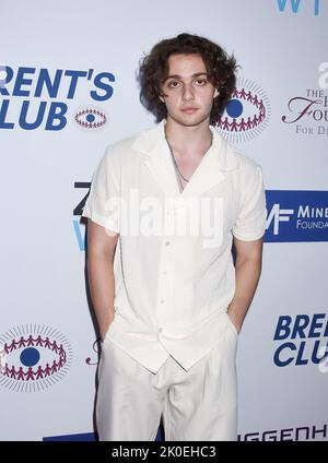 Joshua Benard arriving to The Brent Shapiro Foundation's 2022 Summer ...