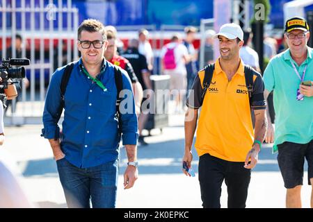 FRIEND Blake, manager of RICCIARDO Daniel (aus), portrait during the ...