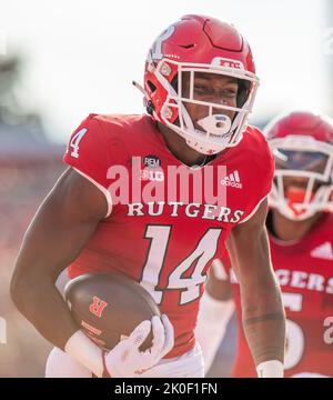 Jordan Thompson (14 Rutgers) during the Big Ten Conference game between ...