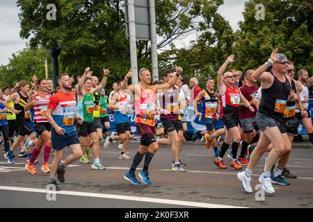 Gateshead, UK. 11th Septermber 2022. The Masses - characters and ...