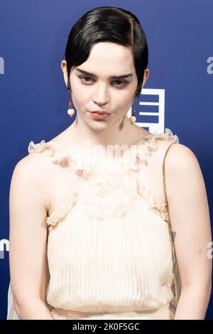 Sophie Thatcher attends the red carpet of the 2023 HCA Film Awards ...