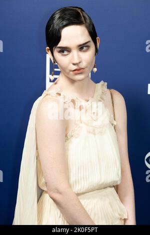 Sophie Thatcher attends the red carpet of the 2023 HCA Film Awards ...