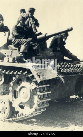 Wehrmacht Heer Panzerkampfwagen III PzKpfw III Panzer III Ausf. H ...